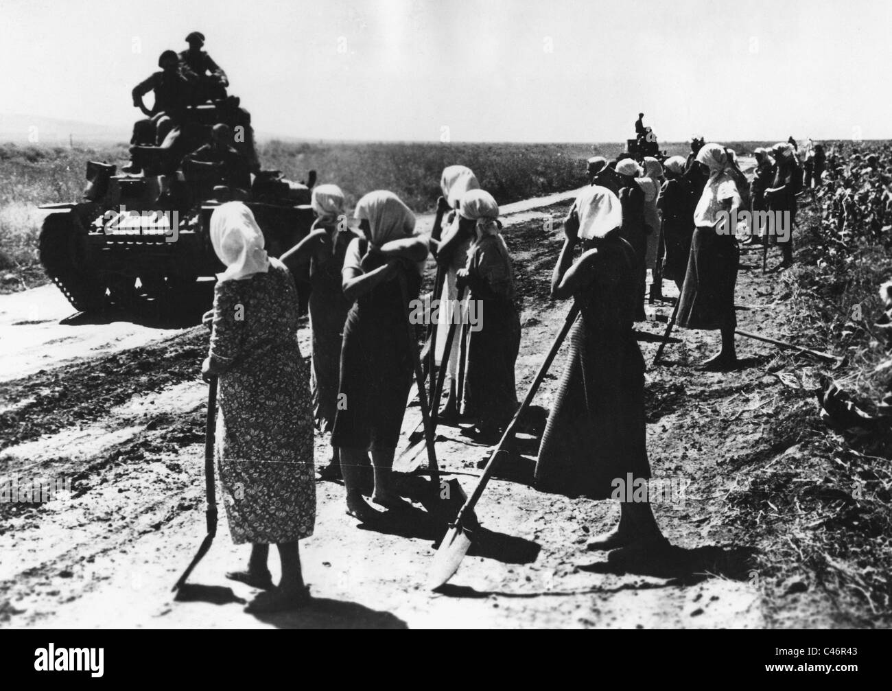 Zweiter Weltkrieg: Deutsche Brückenkopf am Kuban Fluß, Taman-Halbinsel ...