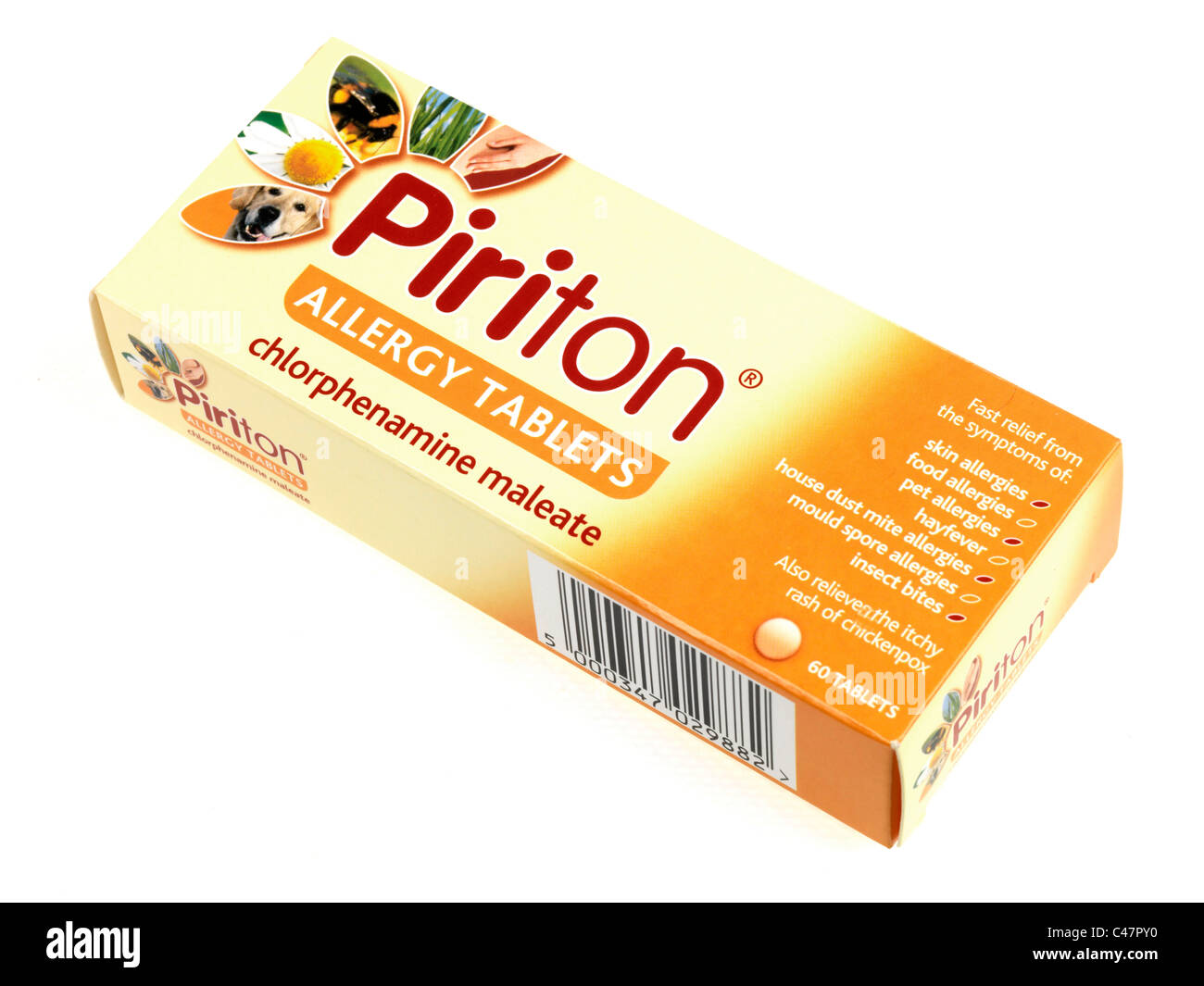 Piriton allergy tablets medicine remedy pack packet -Fotos und ...