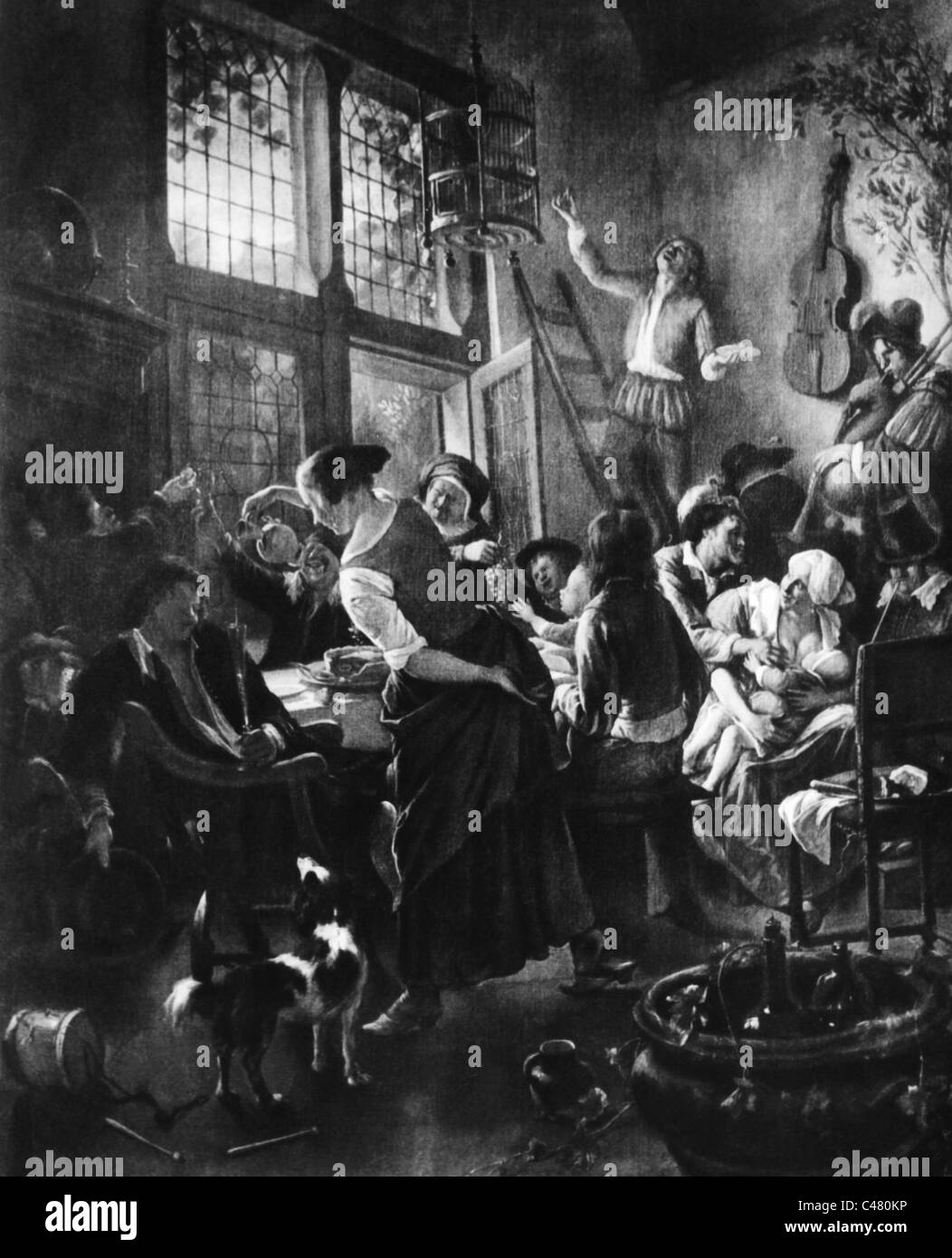Painting by jan steen -Fotos und -Bildmaterial in hoher Auflösung ...