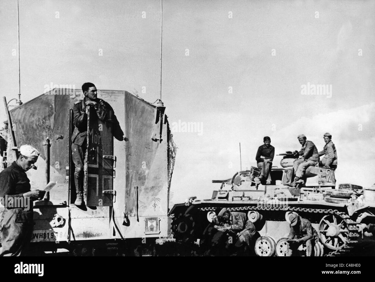 Feldmarschall erwin rommel Schwarzweiß-Stockfotos und -bilder - Alamy