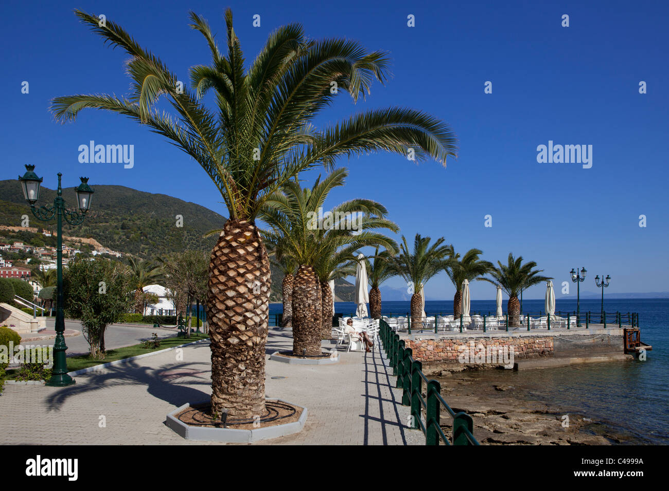 Das Thermae Sylla Spa Wellness Hotel in Edipsos auf der Insel Euböa in ...