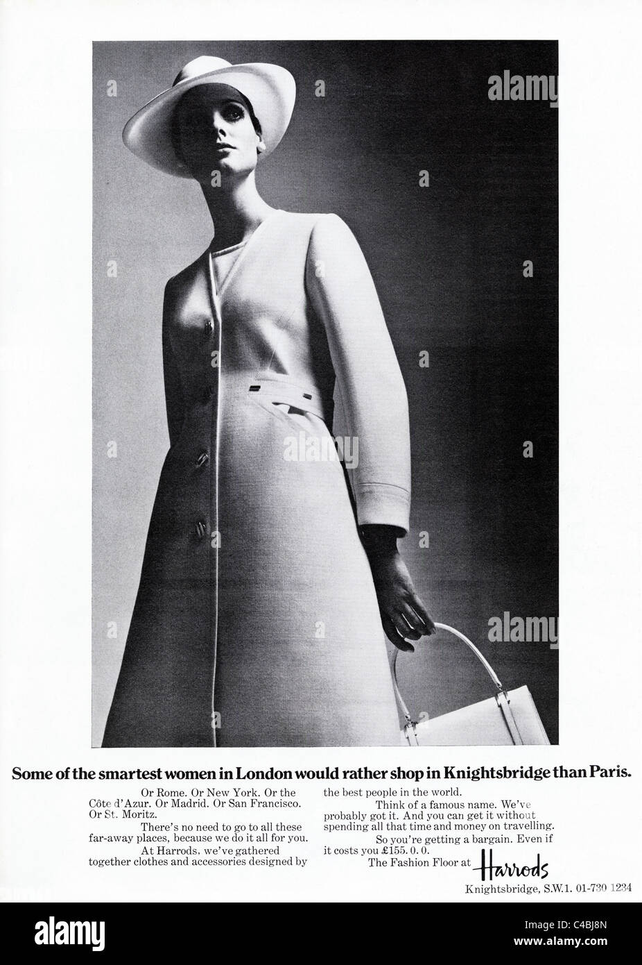 Ganzseitige original Werbung im Mode-Magazin ca. 1969 für Mode bei ...