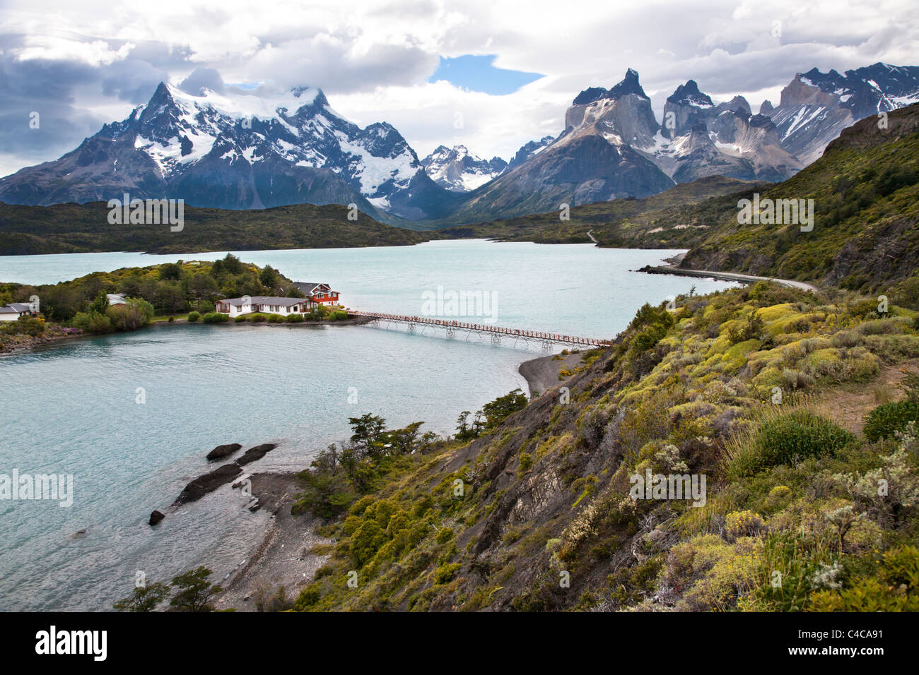 See pehoe in nationalpark torres del paine -Fotos und -Bildmaterial in ...