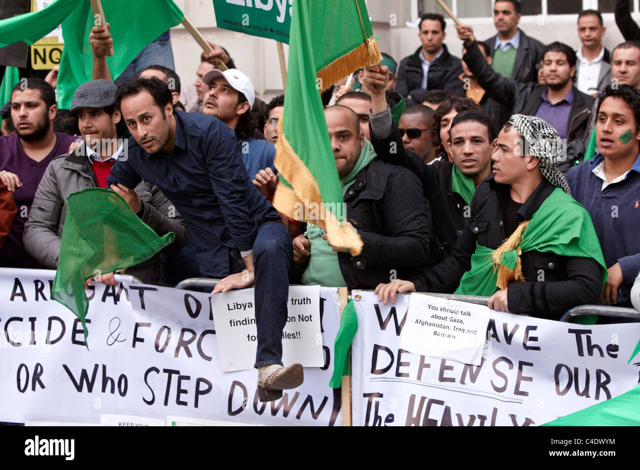 Pro Gaddafi Stockfotos und -bilder Kaufen - Alamy