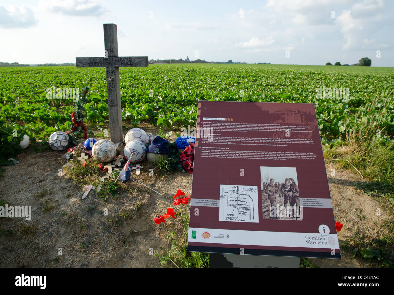 1914 christmas truce -Fotos und -Bildmaterial in hoher Auflösung – Alamy