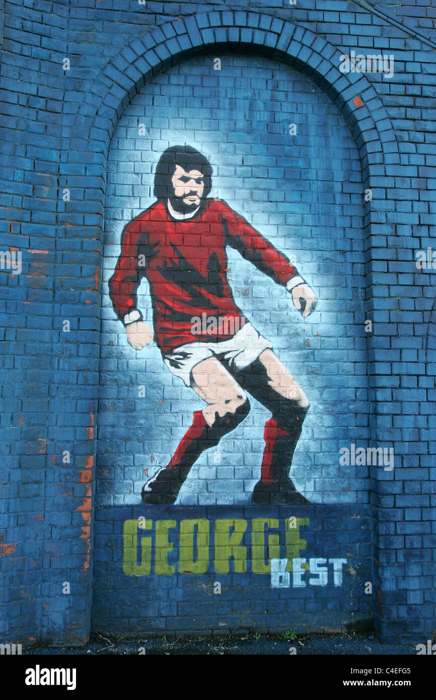 George Best Tribute Stockfotografie - Alamy George Best Tribute Stockfotografie - Alamy