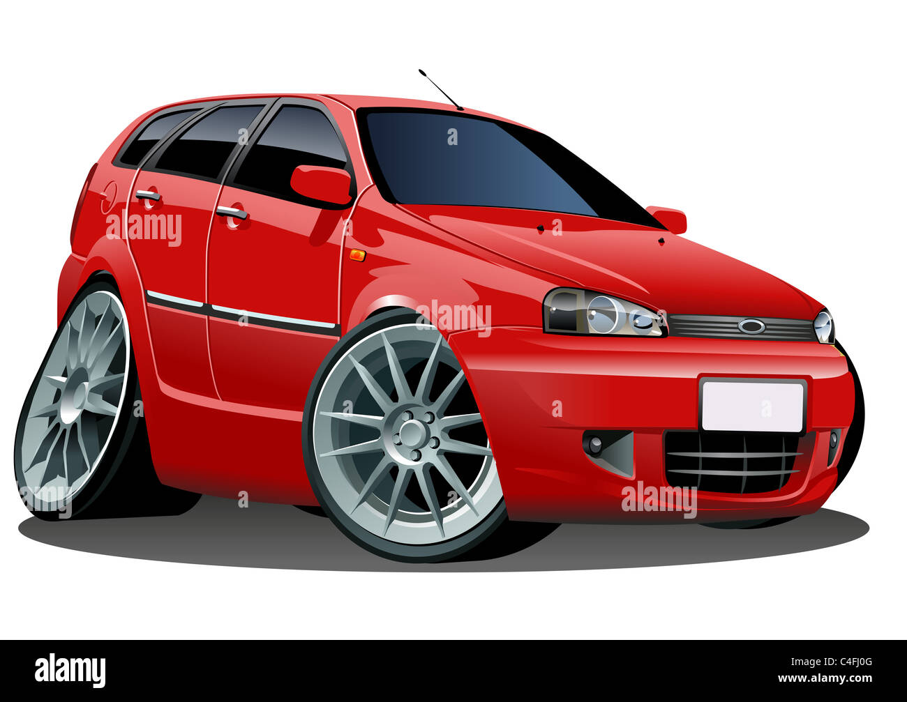Sportwagen cartoon -Fotos und -Bildmaterial in hoher Auflösung – Alamy