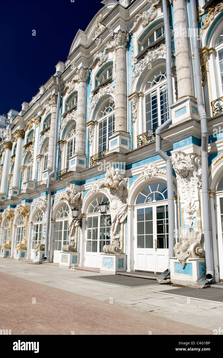 Russland, St. Petersburg, Barock-Katharinenpalast erbaut 1721 ...
