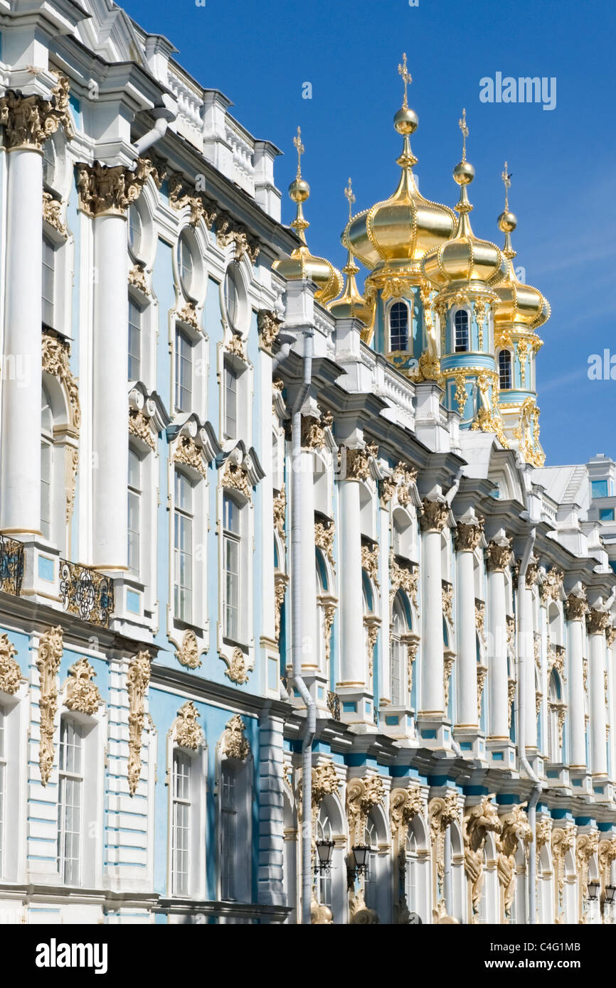 Russland, St. Petersburg, Barock-Katharinenpalast erbaut 1721 ...