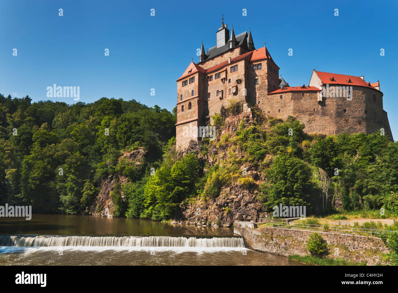 Burg Kriebstein Stockfotos und -bilder Kaufen - Alamy