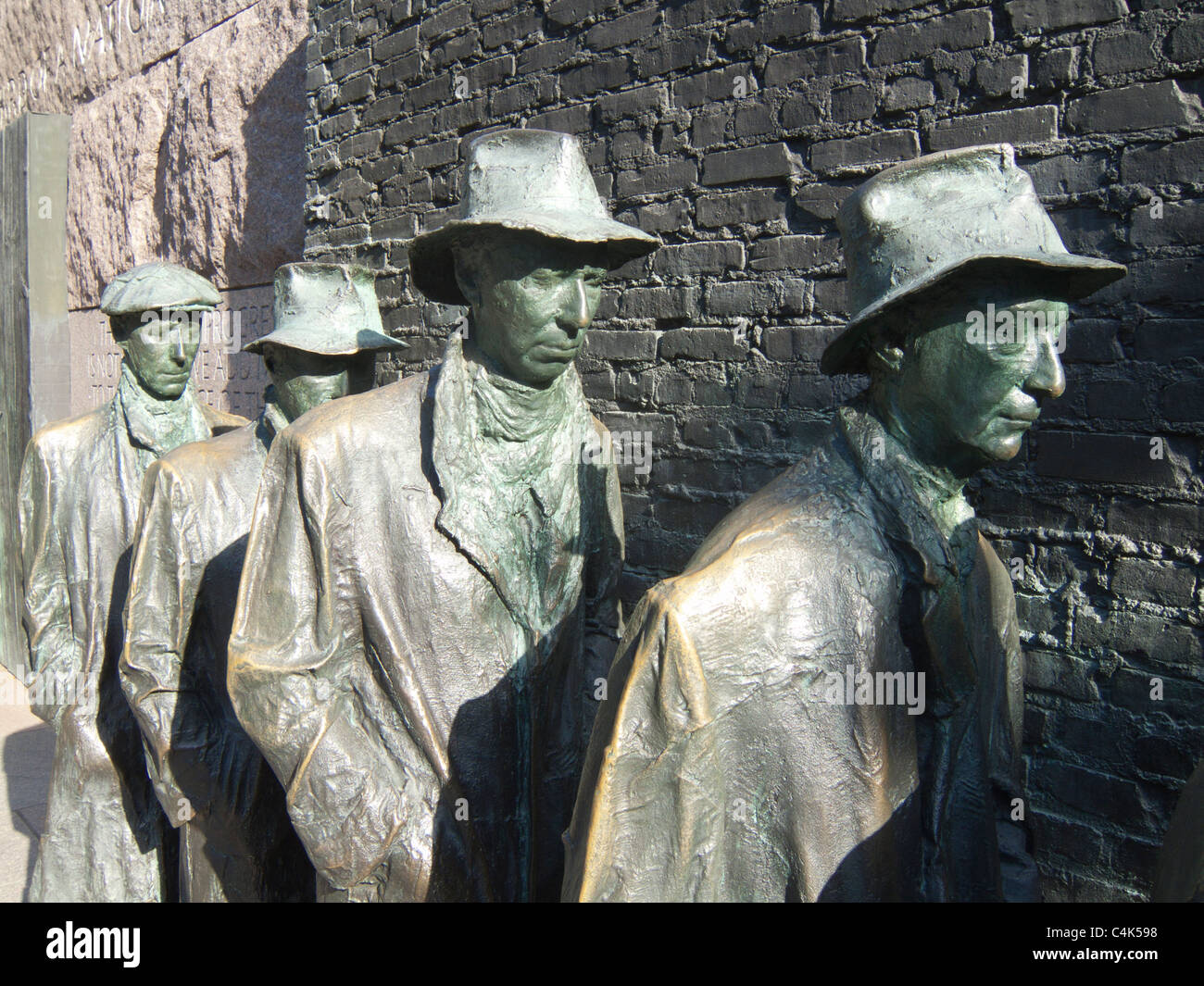 Washington DC, Franklin Delano Roosevelt Memorial Stockfotografie - Alamy