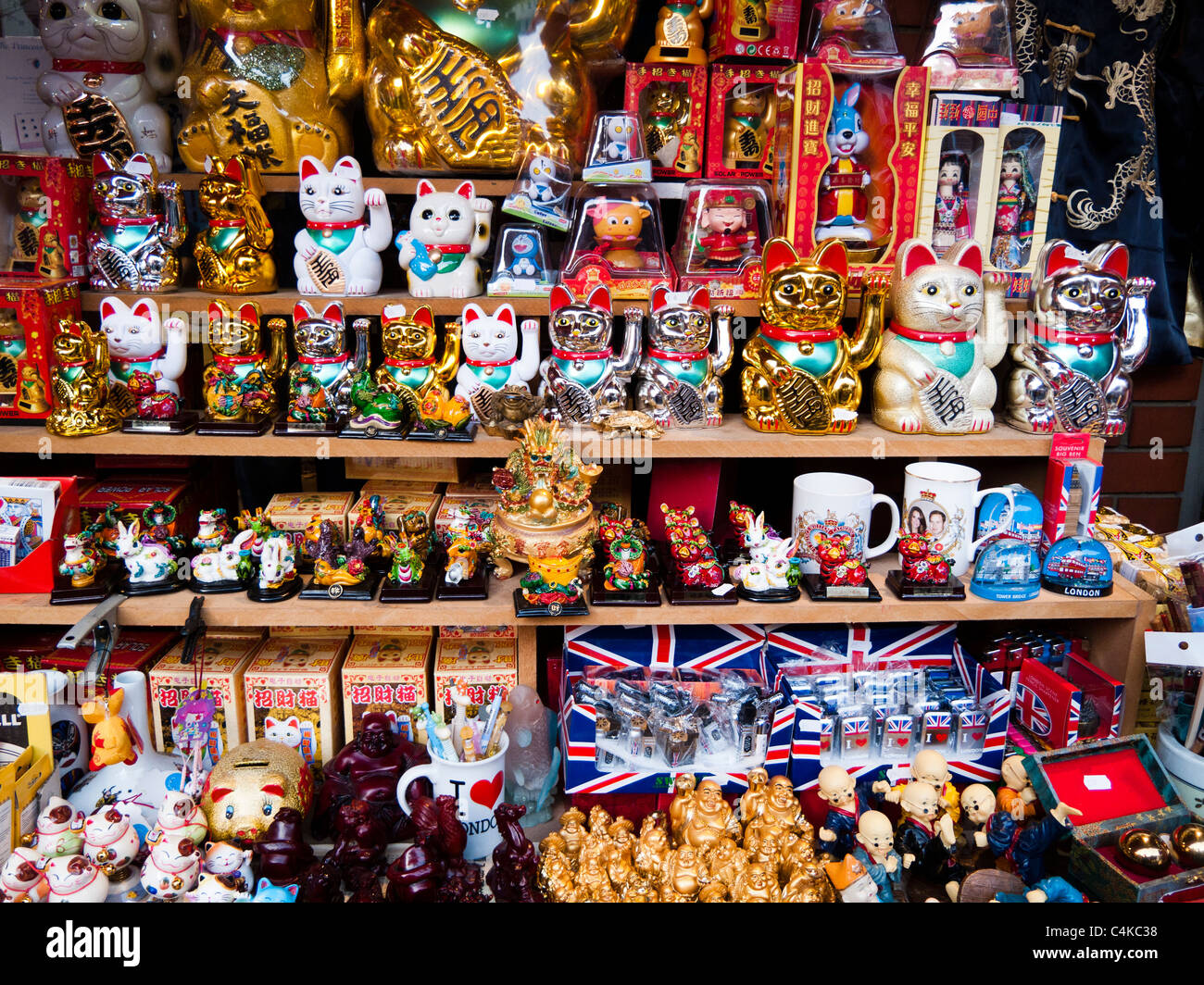 Chinese china shop town street england london -Fotos und -Bildmaterial ...