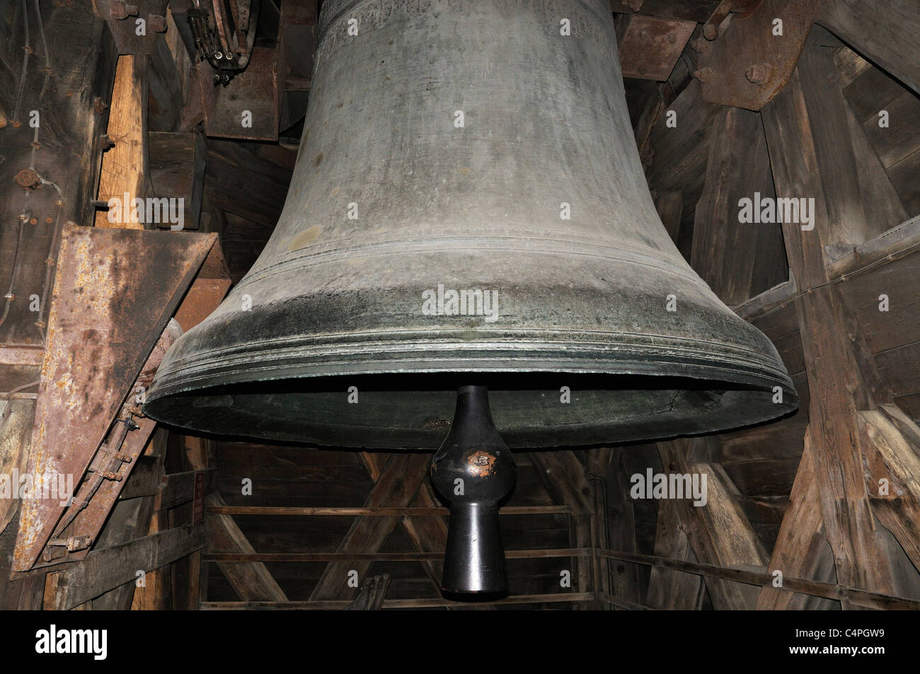 Emmanuel, die Glocke in der Glocke Turm von Notre Dame de Paris ...