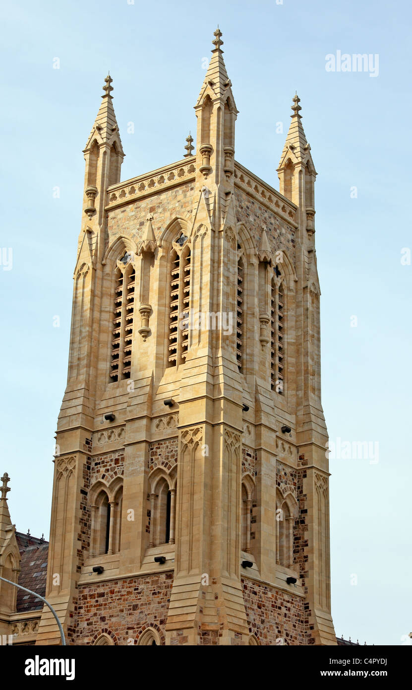 Turm der St. Francis Xavier Cathedral Adelaide der Grundstein wurde im ...