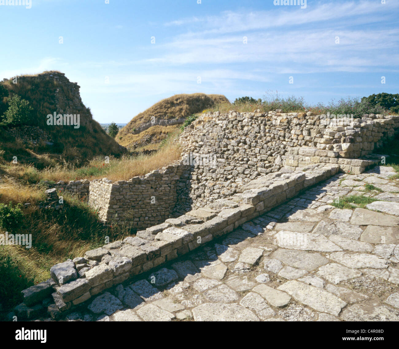 Troy Hisarlik Stockfotos und -bilder Kaufen - Alamy