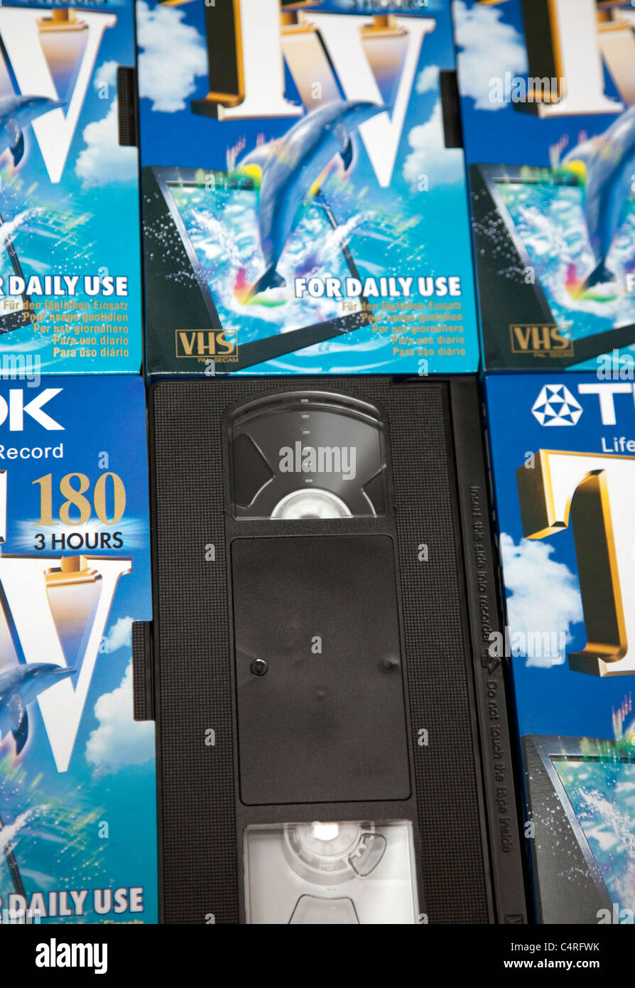 Vhs videokassetten -Fotos und -Bildmaterial in hoher Auflösung – Alamy