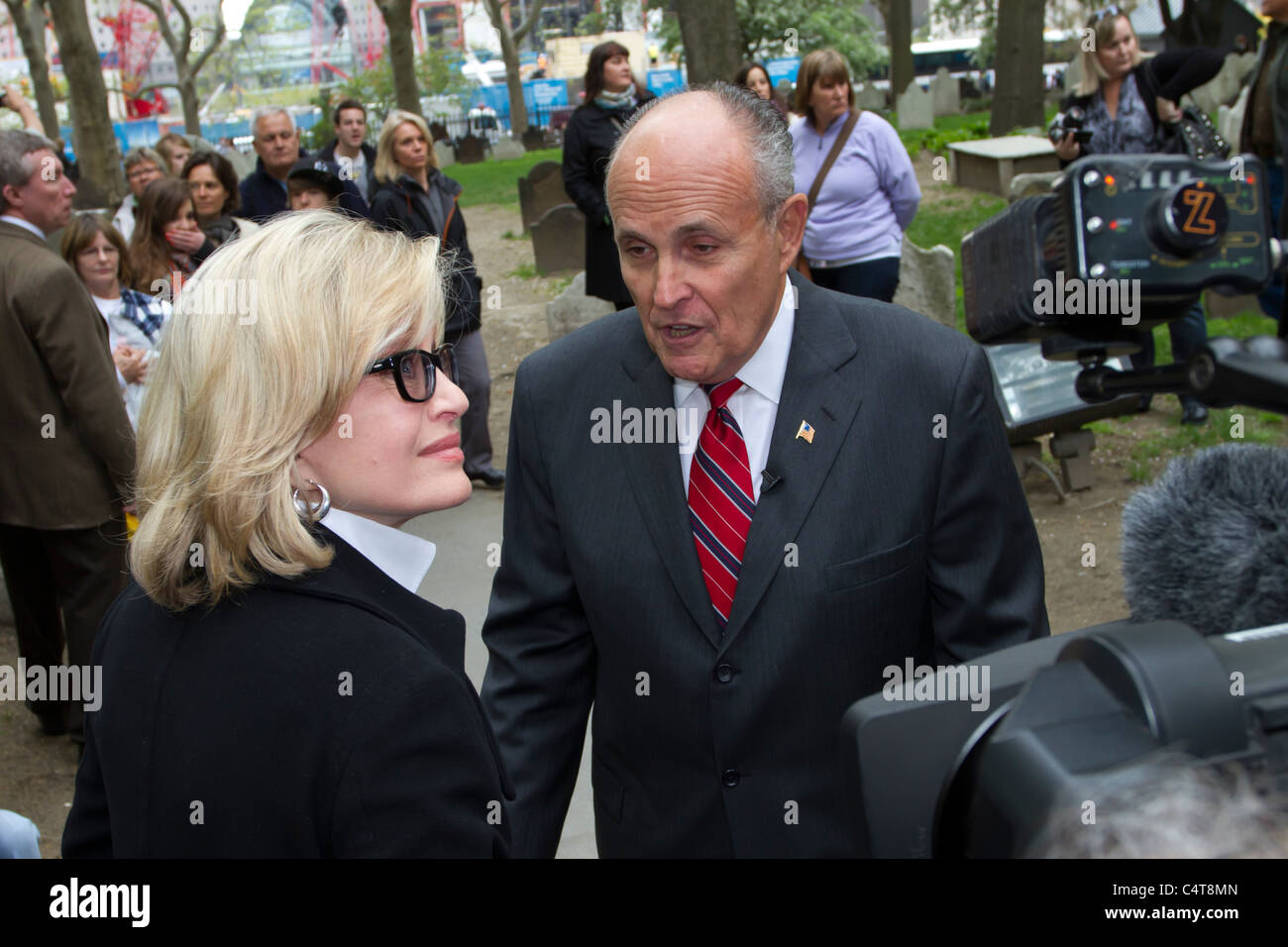 Diane Sawyer Interviews mit ehemaligen Bürgermeister Rudolph Guiliani ...