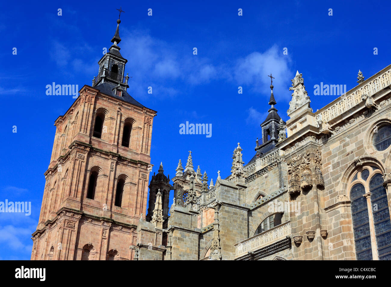 Catedral de Santa Maria de Astorga, Astorga, Leon, Spanien ...