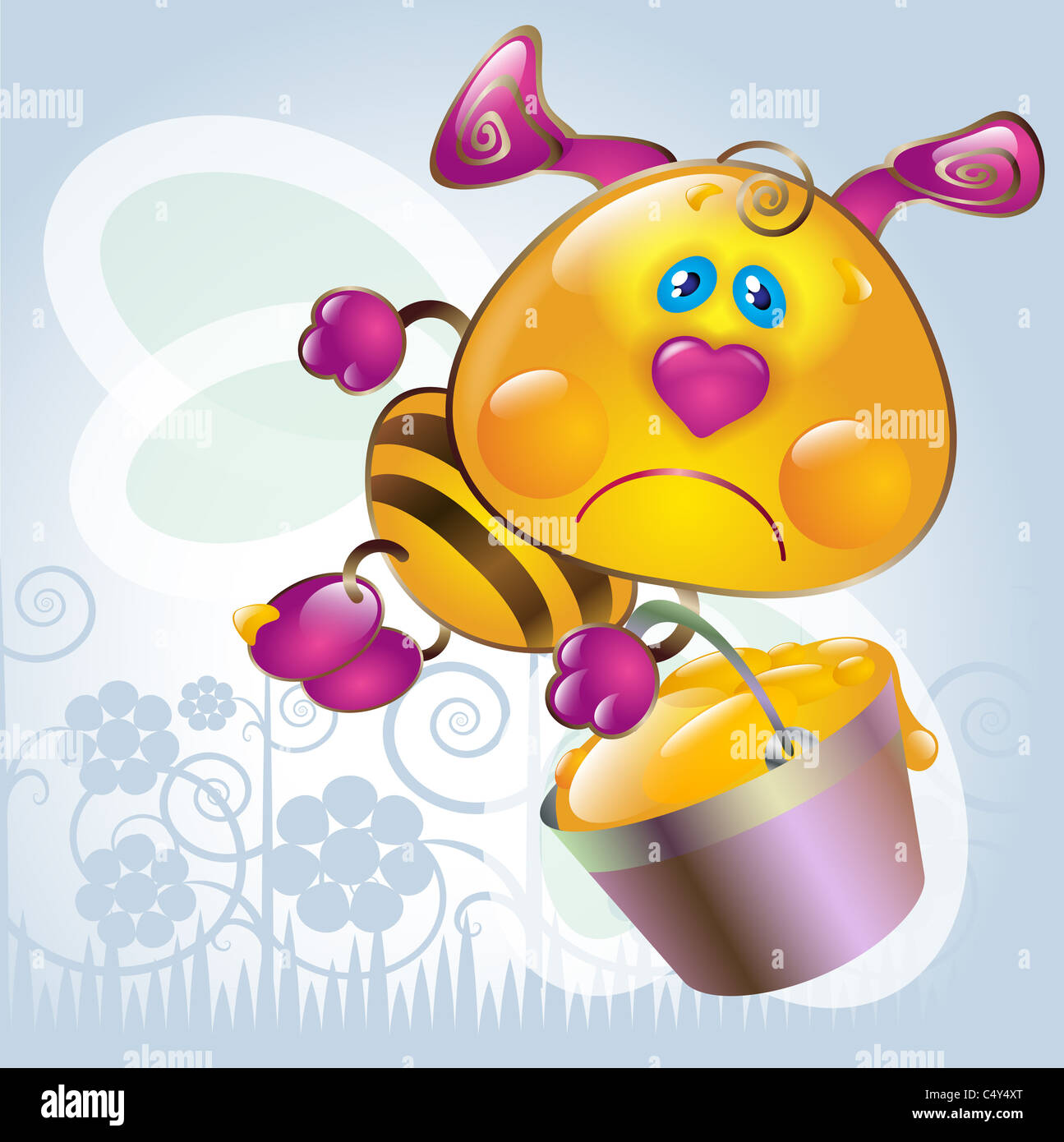 Biene cartoon -Fotos und -Bildmaterial in hoher Auflösung – Alamy