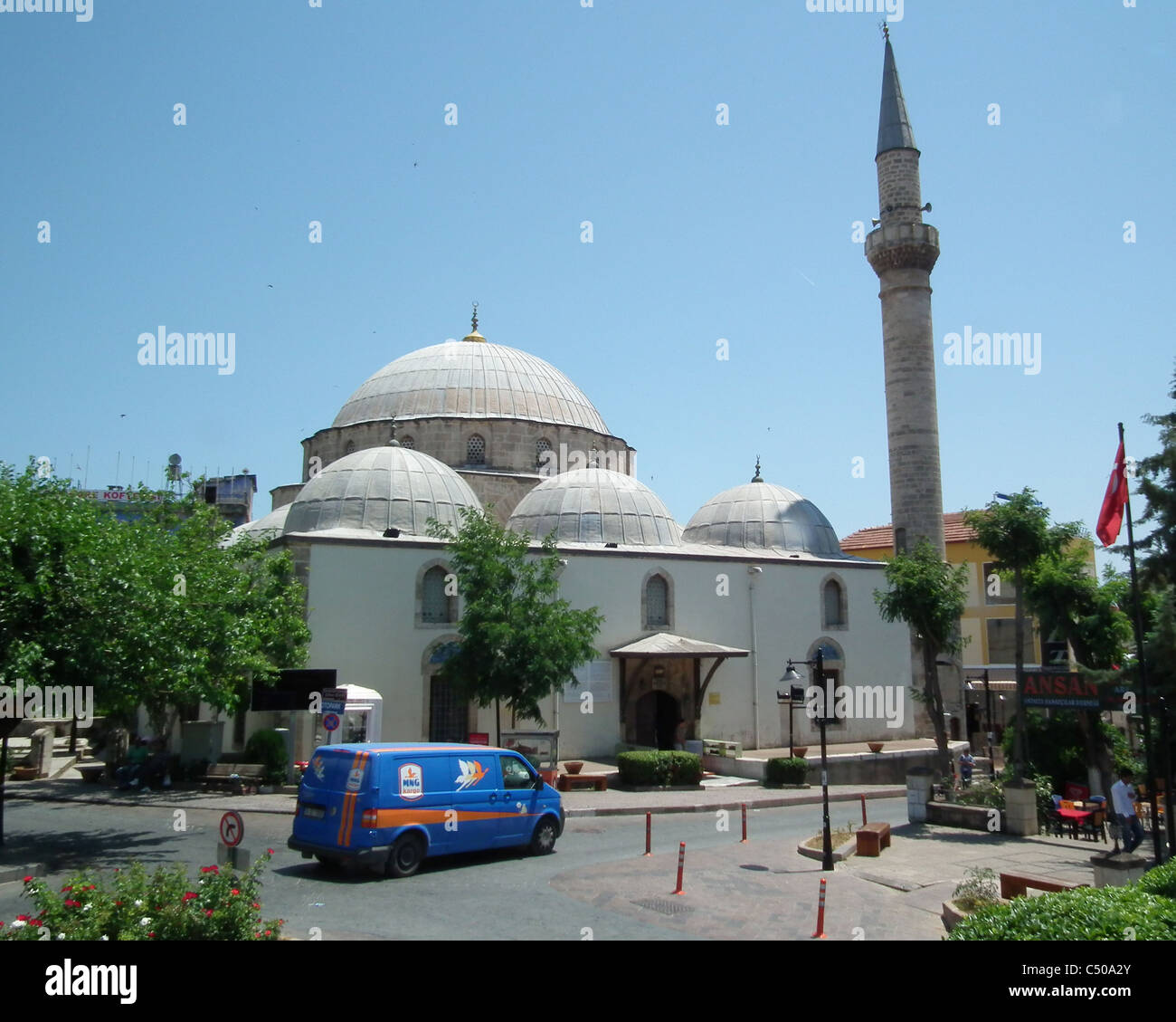 Die Yivli Minare und Die Tekeli Mehmet Pasa Moschee Stockfotos und ...