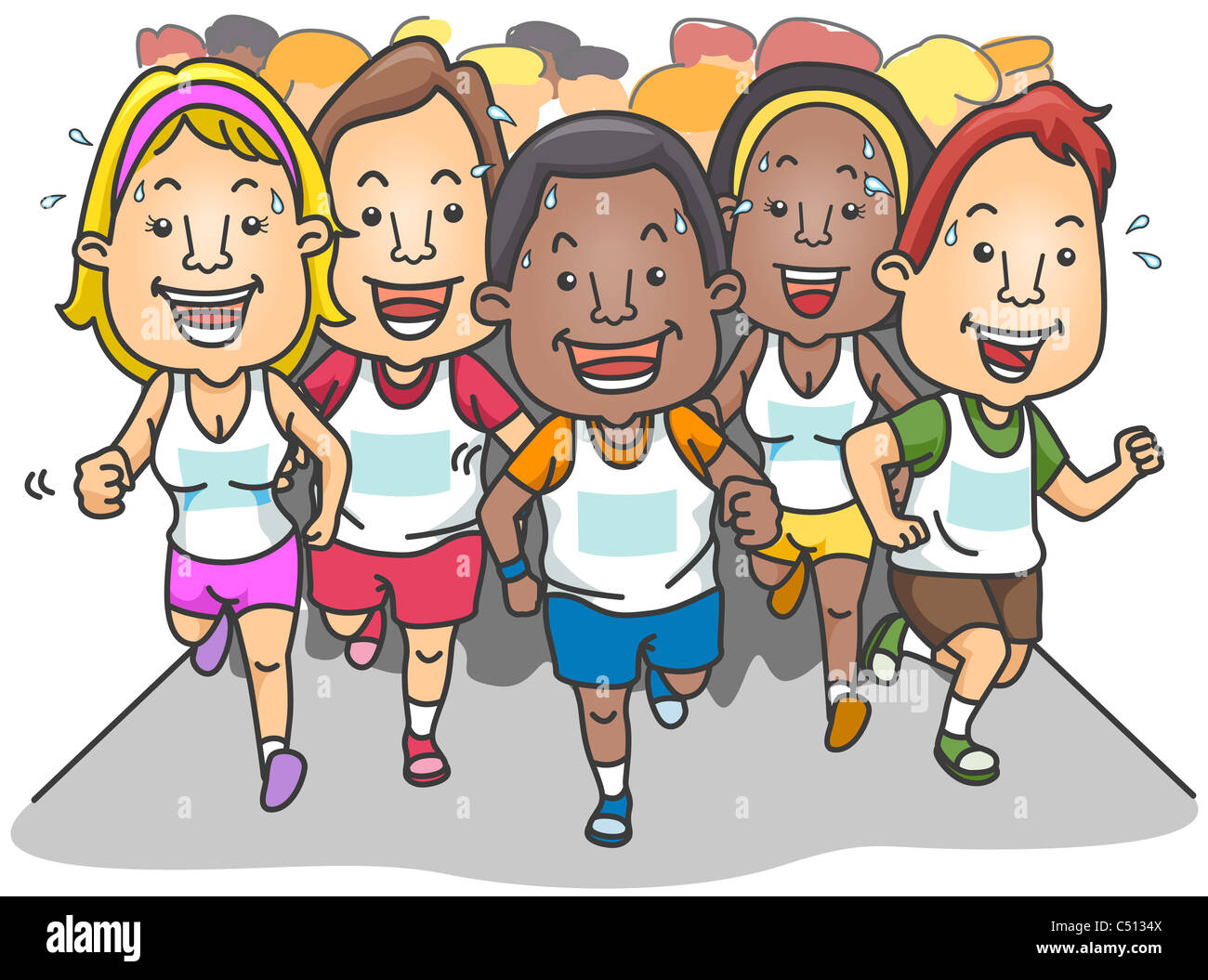 Run cutout clipart -Fotos und -Bildmaterial in hoher Auflösung – Alamy