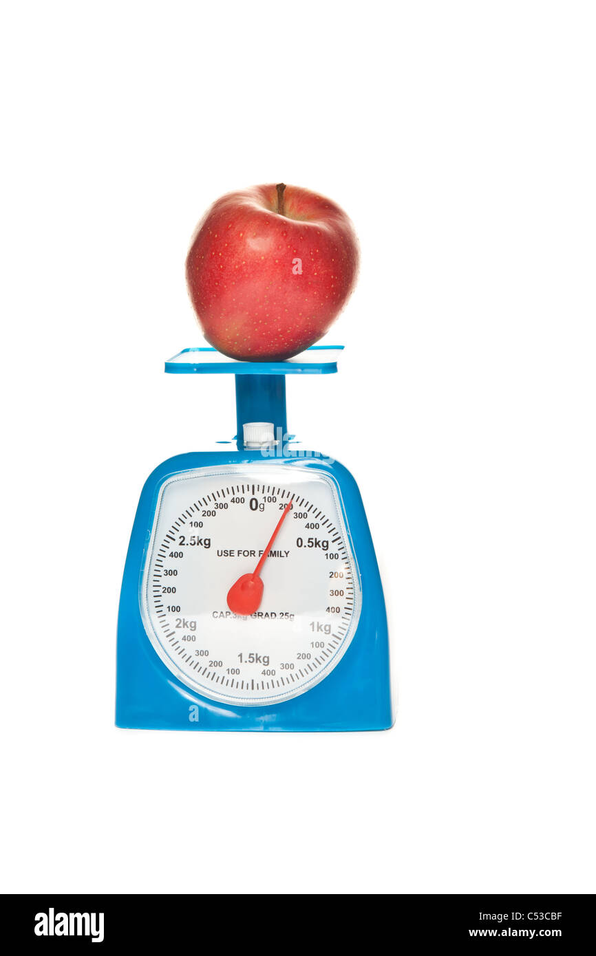Supermarkt waage apfel -Fotos und -Bildmaterial in hoher Auflösung – Alamy