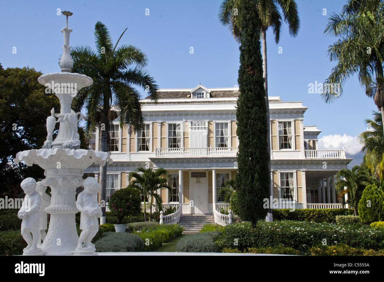 das Devon House in Kingston Jamaica Stockfotografie - Alamy