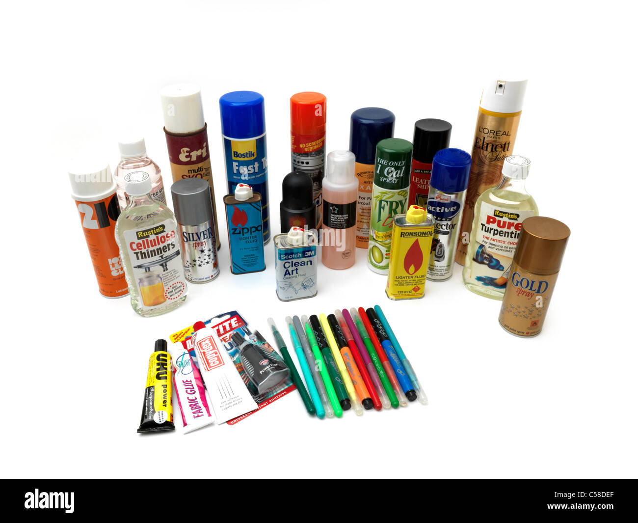 Household products inhalants -Fotos und -Bildmaterial in hoher ...
