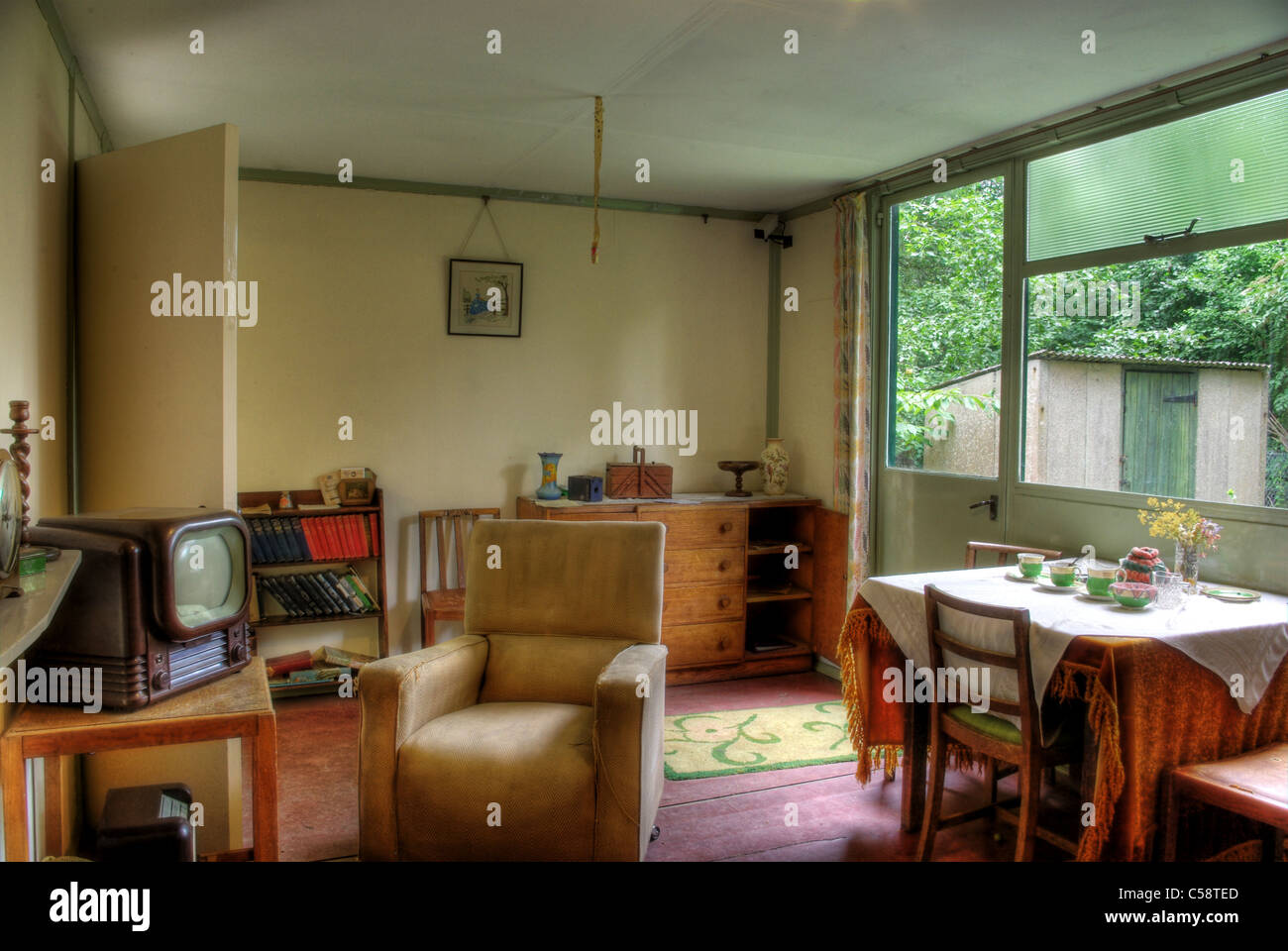 Hausinnenraum aus den 1940er jahren -Fotos und -Bildmaterial in hoher ...