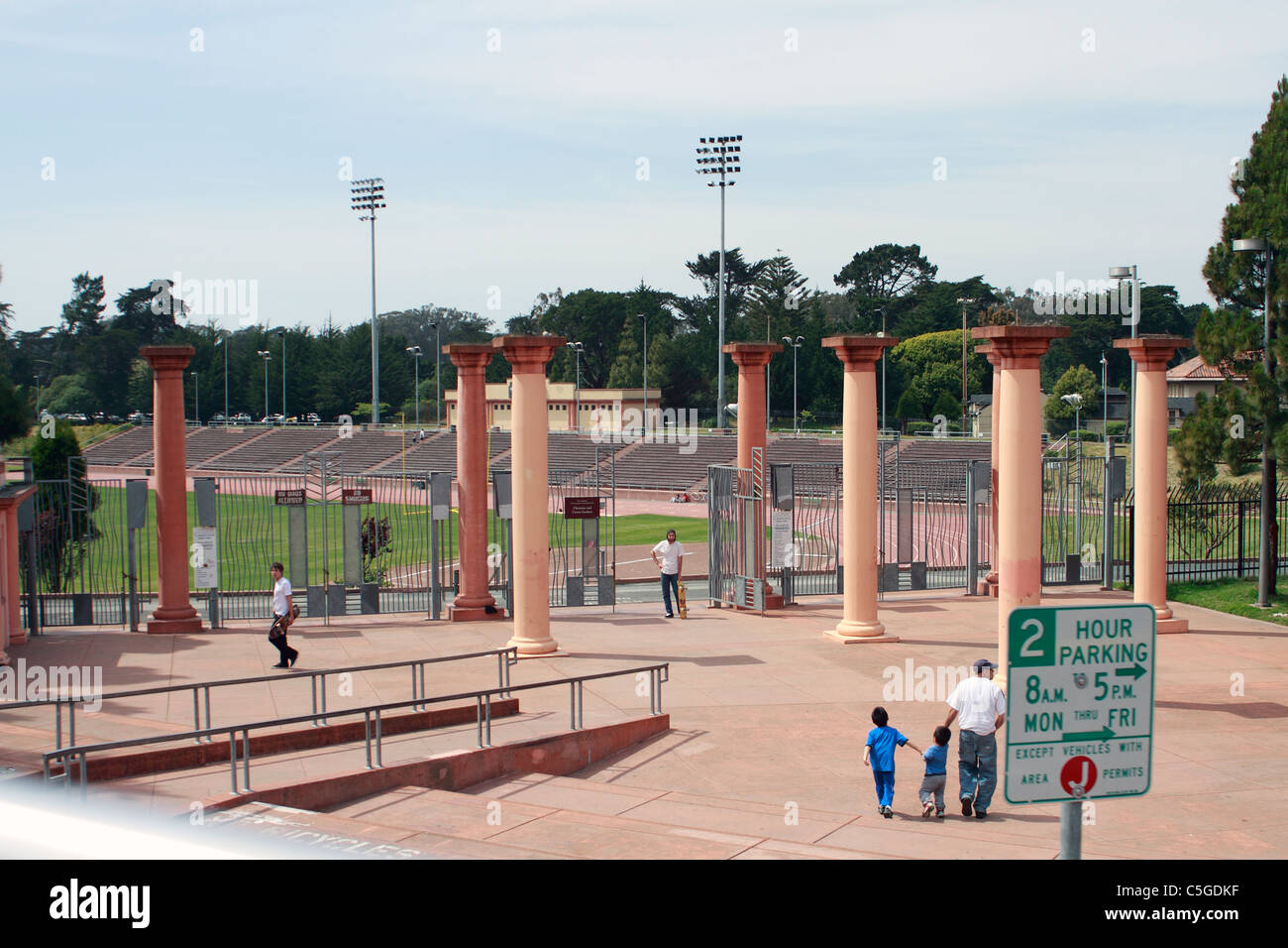San Franciscos Kezar Stadium Stockfotografie - Alamy
