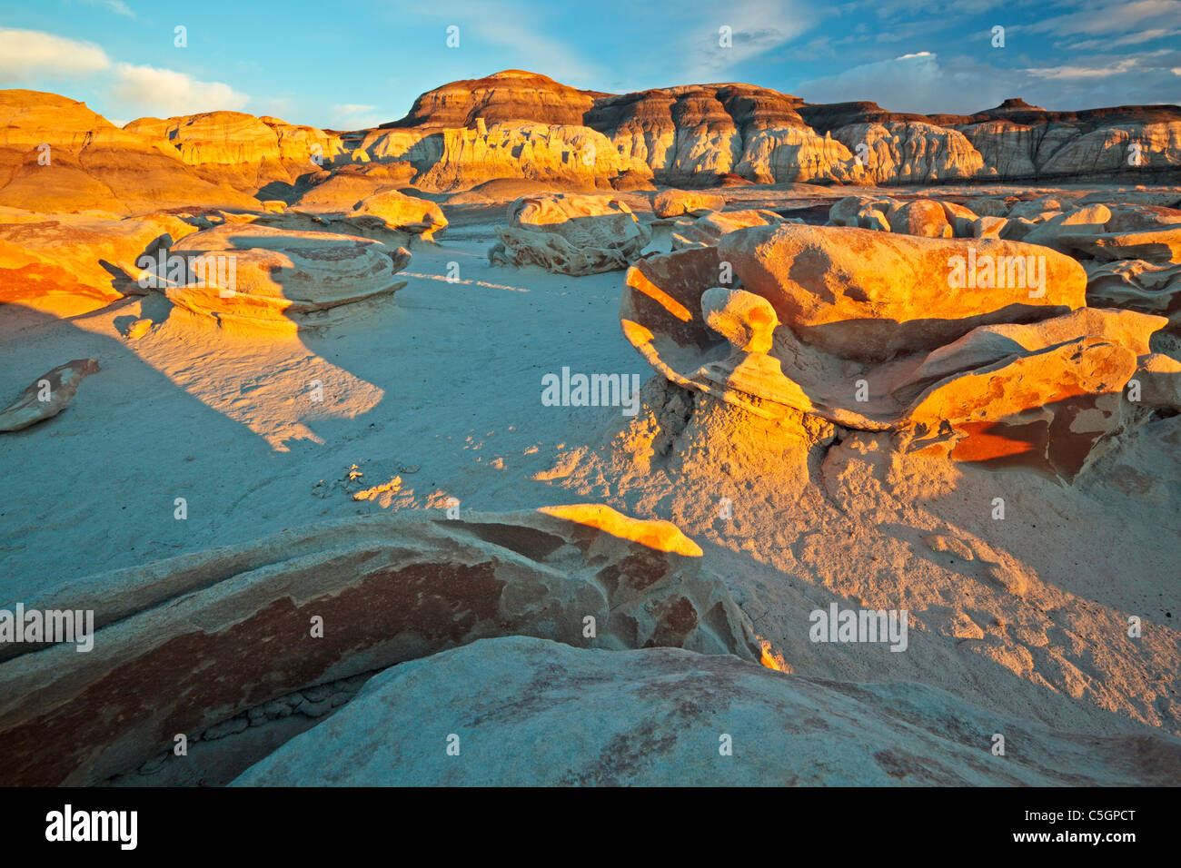 Bisti & De Na Zin Wilderness, New Mexico, USA Stockfotografie - Alamy