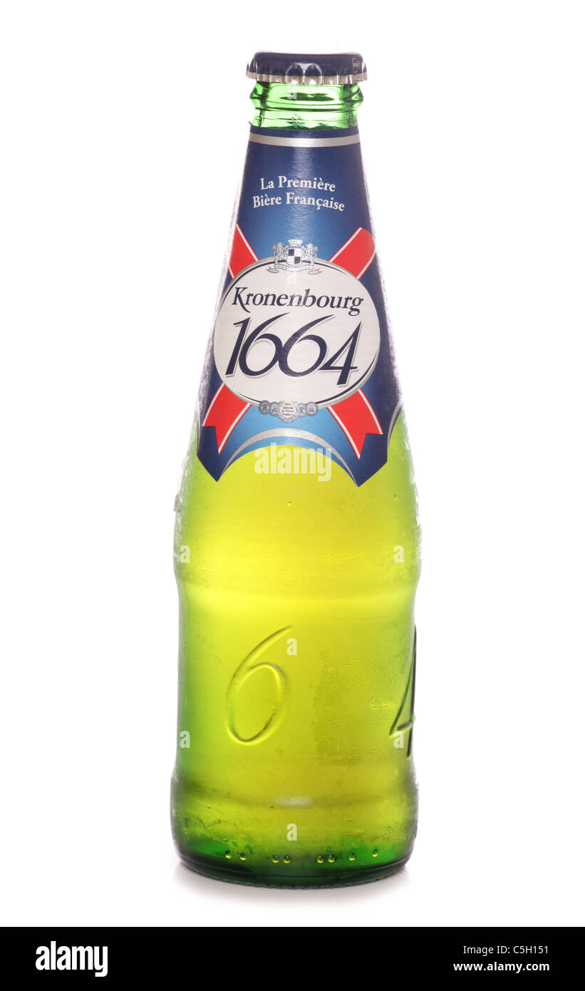 Kronenbourg 1664 Bier Stockfotos und -bilder Kaufen - Alamy