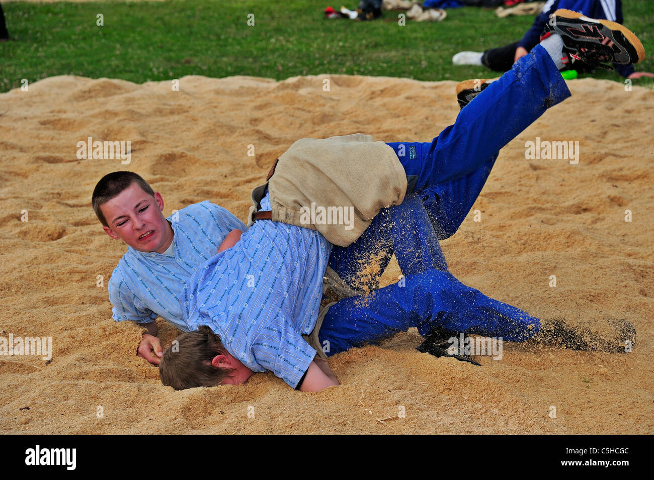 Schweizer Ringen Stockfotos und -bilder Kaufen - Alamy
