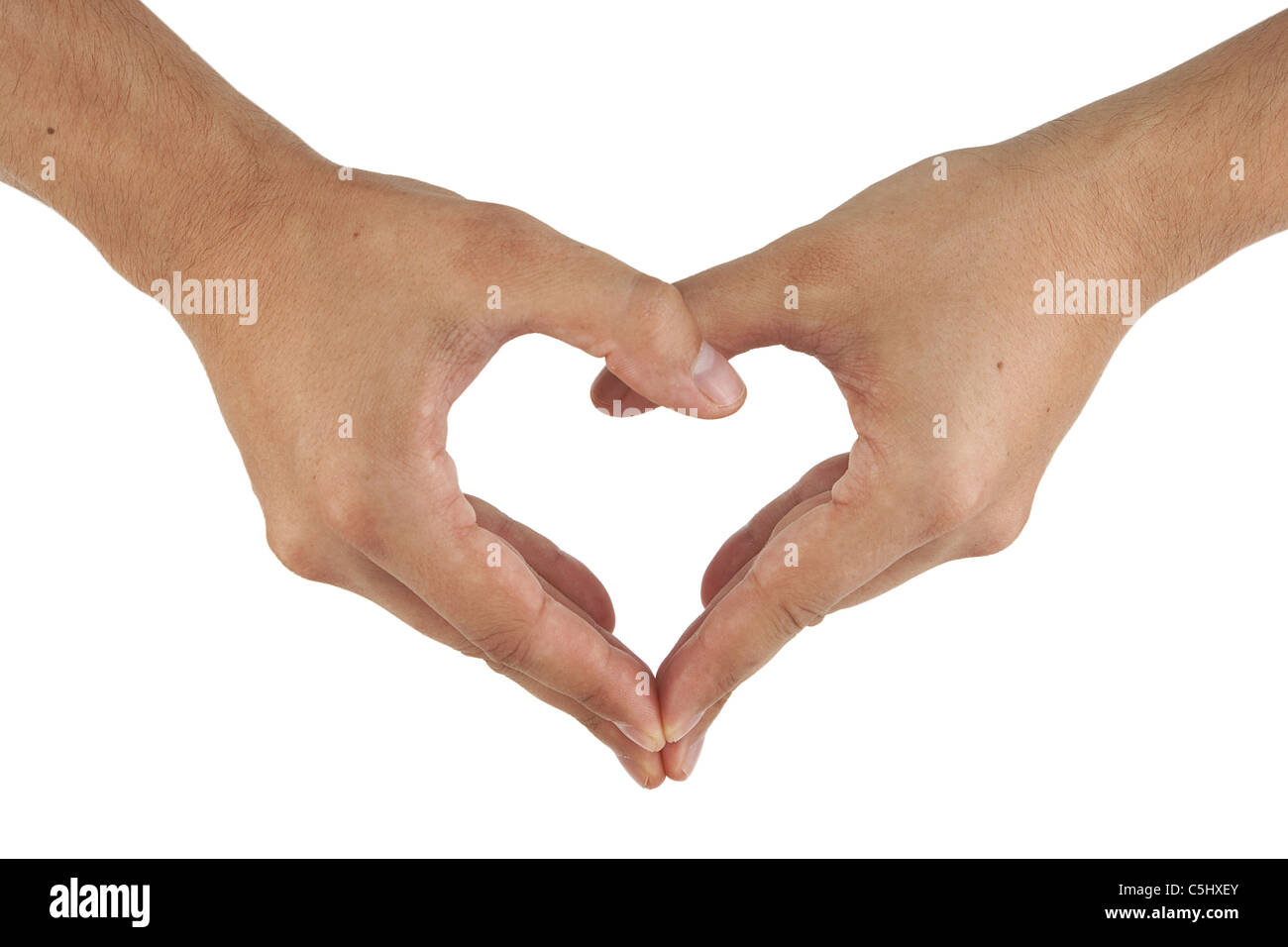 Herz an hand symbol -Fotos und -Bildmaterial in hoher Auflösung – Alamy