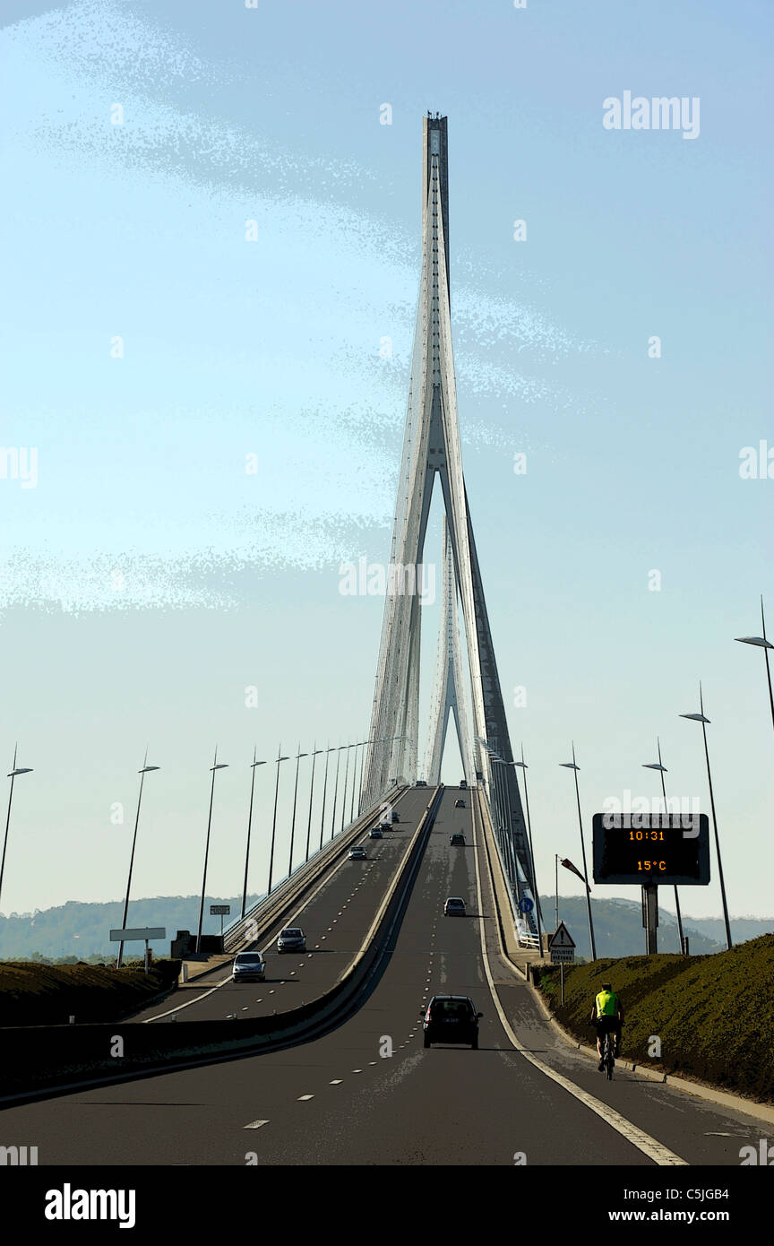 Pont de normandie -Fotos und -Bildmaterial in hoher Auflösung – Alamy