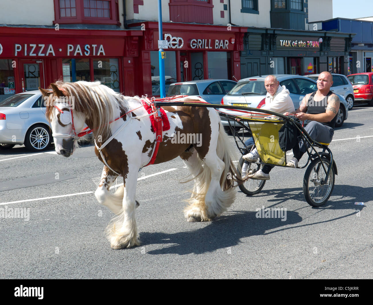 Wagen von einem pferd gezogen -Fotos und -Bildmaterial in hoher ...