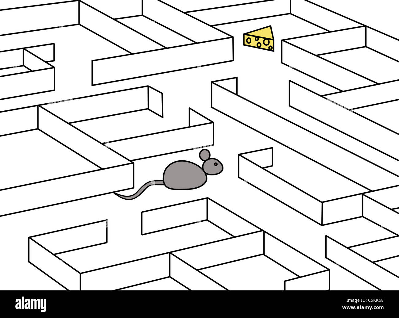 Mouse maze -Fotos und -Bildmaterial in hoher Auflösung - Seite 2 - Alamy