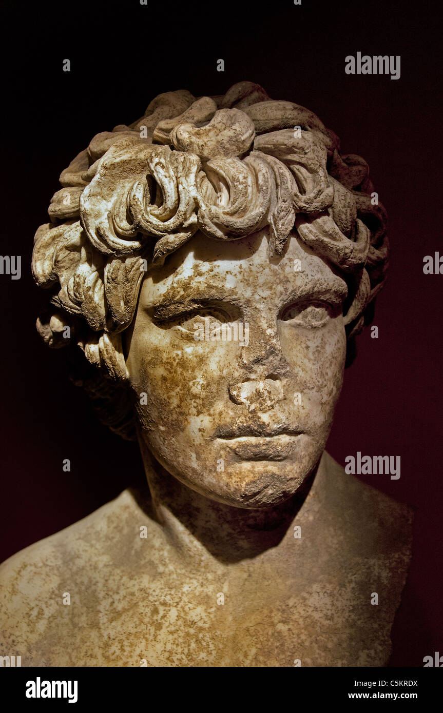 Antinoos oder Antinoos Kaiser Hadrian Hadrians 2. Jahrhundert n. Chr ...