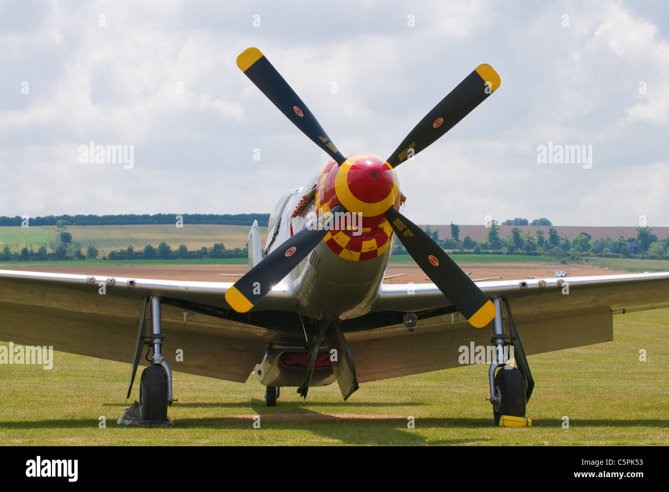 North American p-51 Mustang WW11 Stockfotografie - Alamy