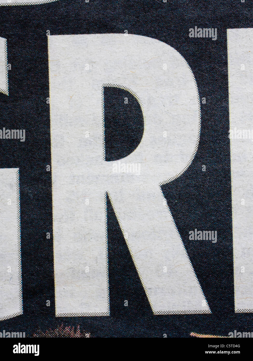 R alphabet -Fotos und -Bildmaterial in hoher Auflösung – Alamy