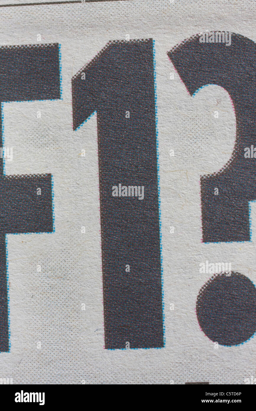 Nummer 01 -Fotos und -Bildmaterial in hoher Auflösung – Alamy