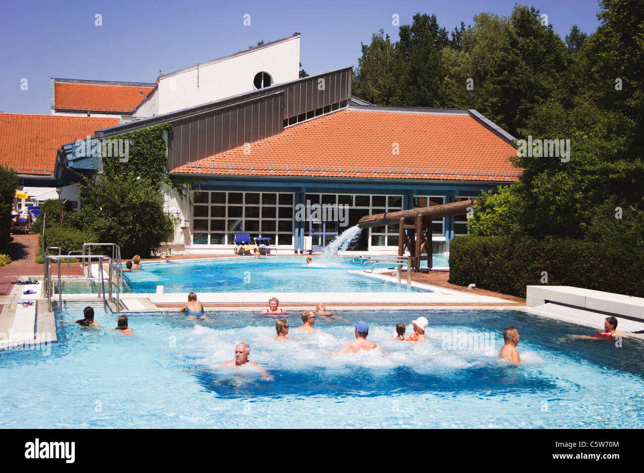 Deutschland, Bayern, Bad Griesbach, Thermalbad Stockfotografie - Alamy