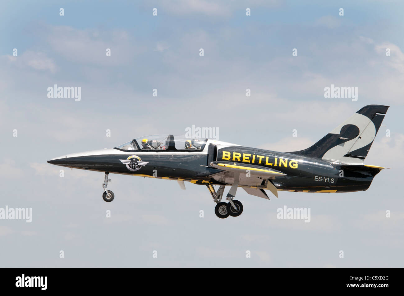 Militär der Tschechischen L39 Albatros jet Trainer ES YLS aus dem ...