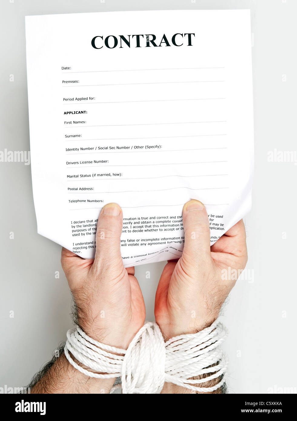 Man bondage -Fotos und -Bildmaterial in hoher Auflösung – Alamy