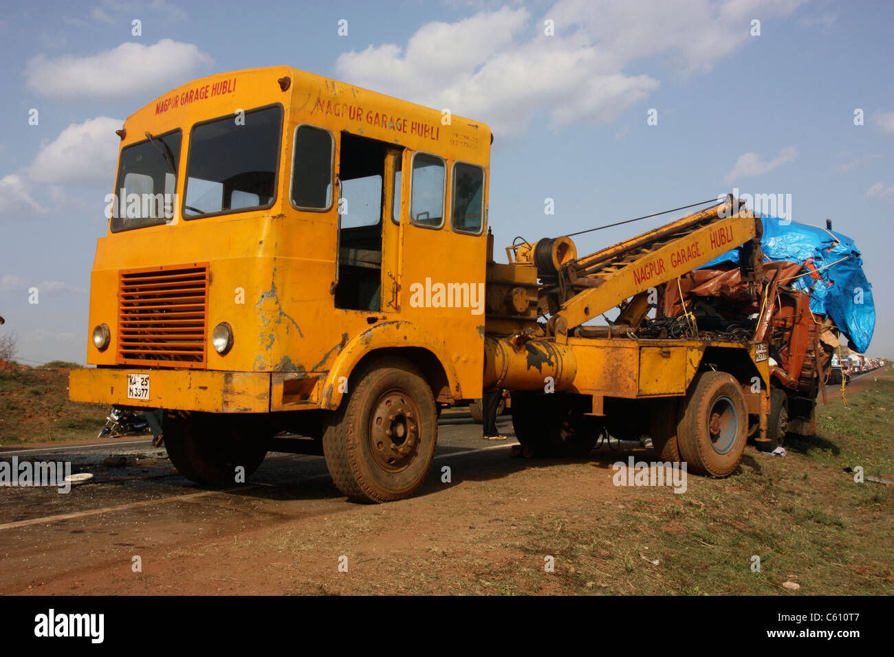Kran Unfall Stockfotos und -bilder Kaufen - Alamy