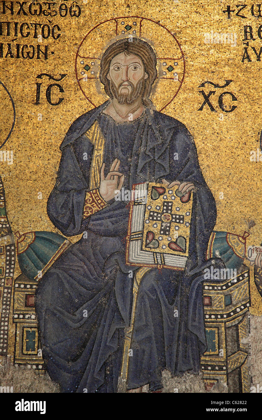 Jesus christ mosaic -Fotos und -Bildmaterial in hoher Auflösung – Alamy