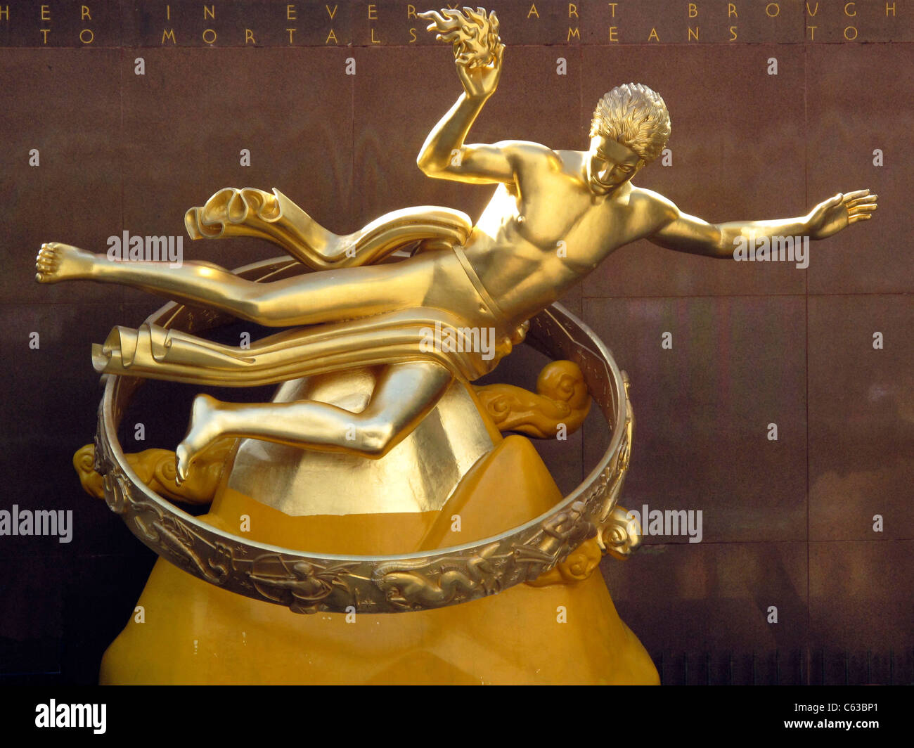 Statue Des Prometheus Stockfotos und -bilder Kaufen - Alamy