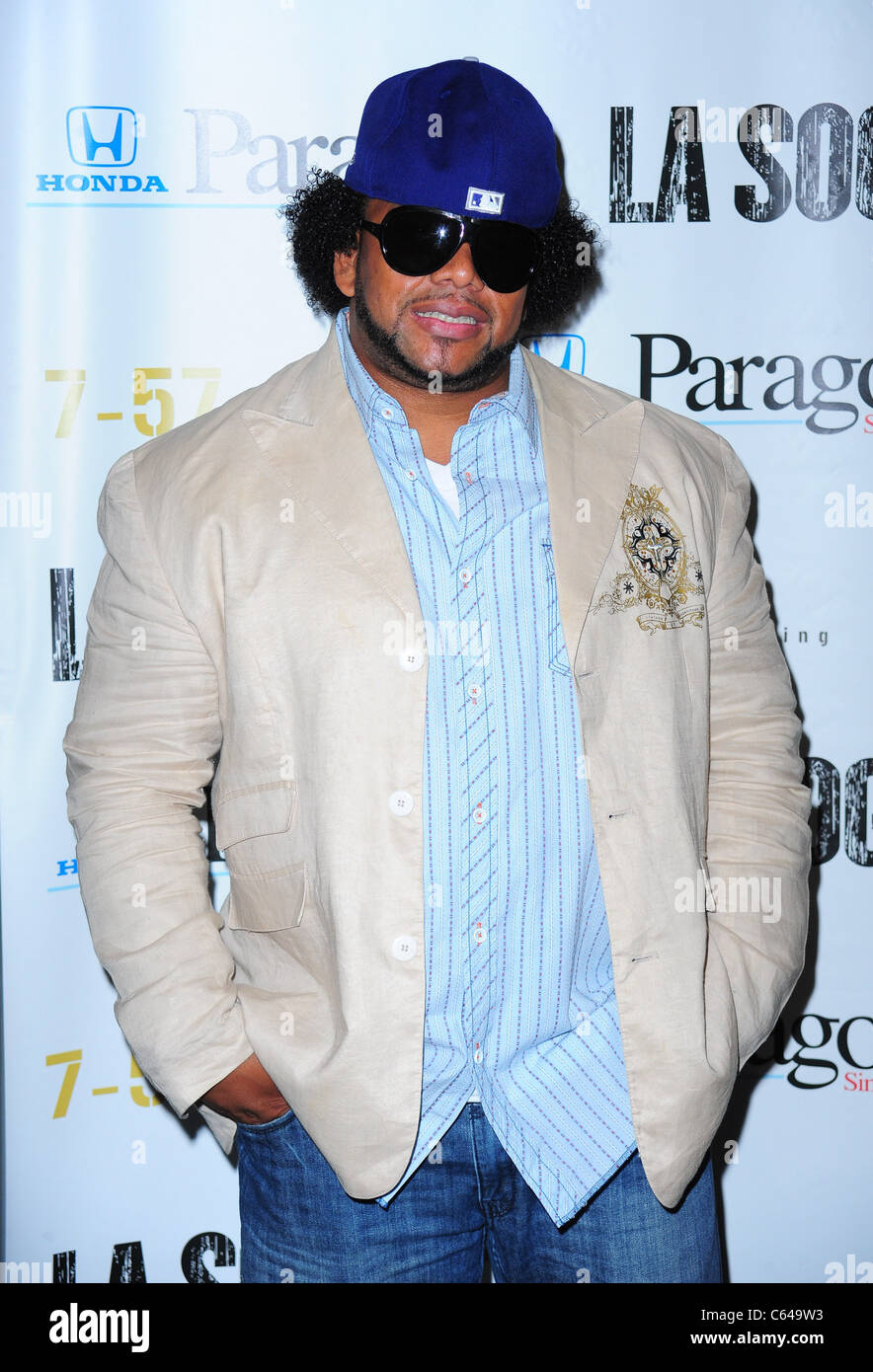 DJ Chino im Ankunftsbereich für LA SOGA Premiere, Regal Union Square ...