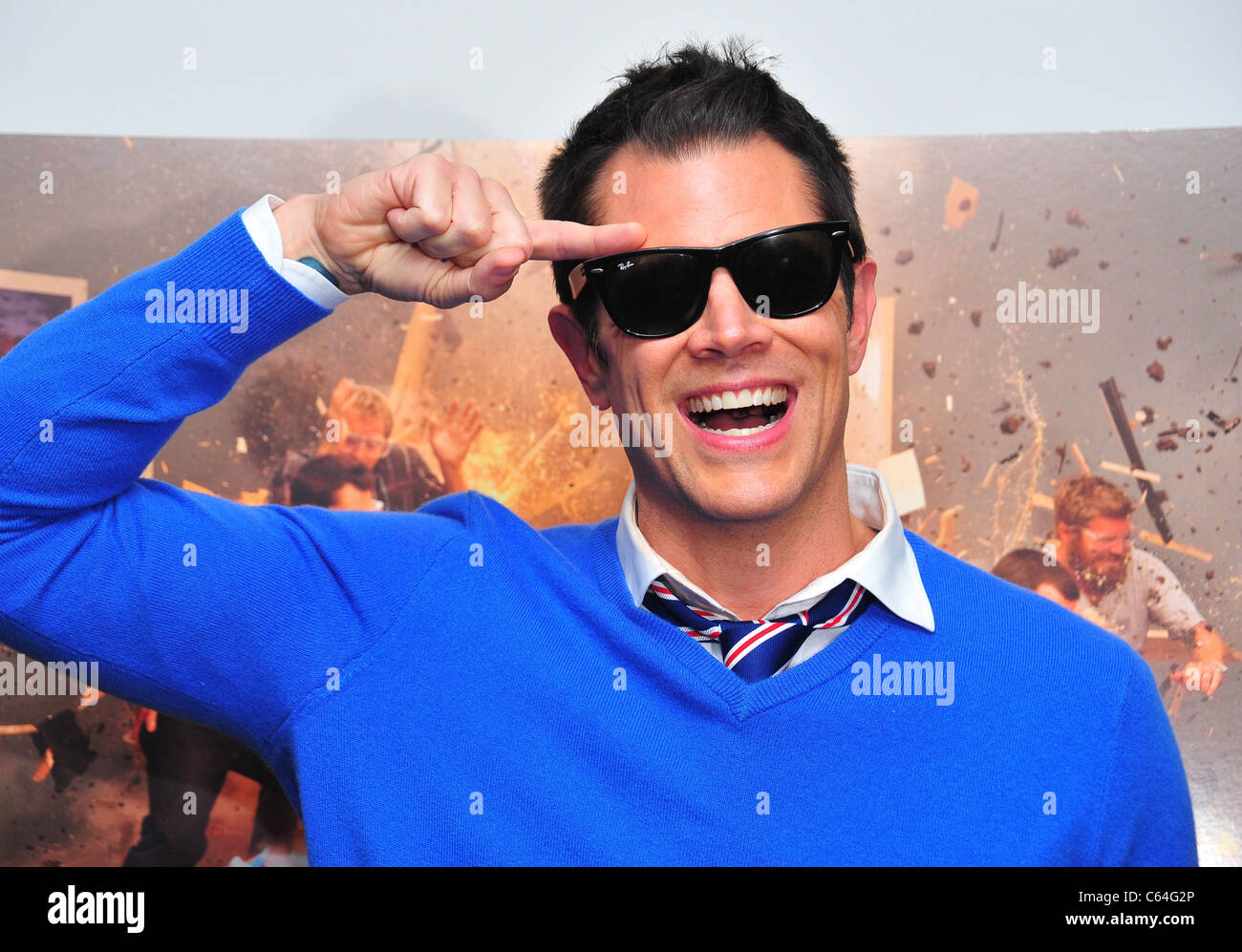 Johnny Knoxville Im Ankunftsbereich Für Jackass 3d World Premiere Moma
