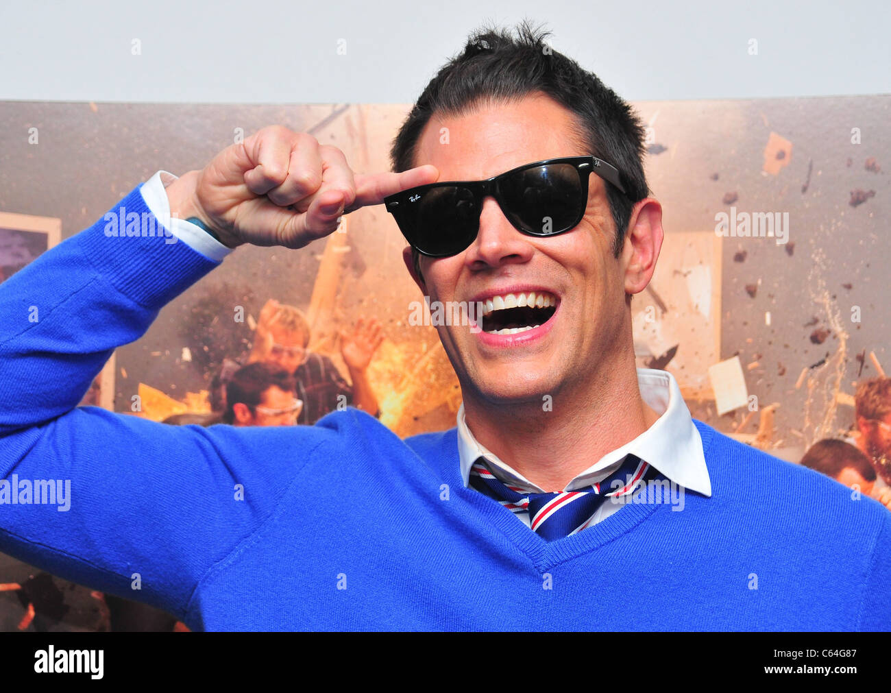 Johnny Knoxville Im Ankunftsbereich Für Jackass 3d World Premiere Moma